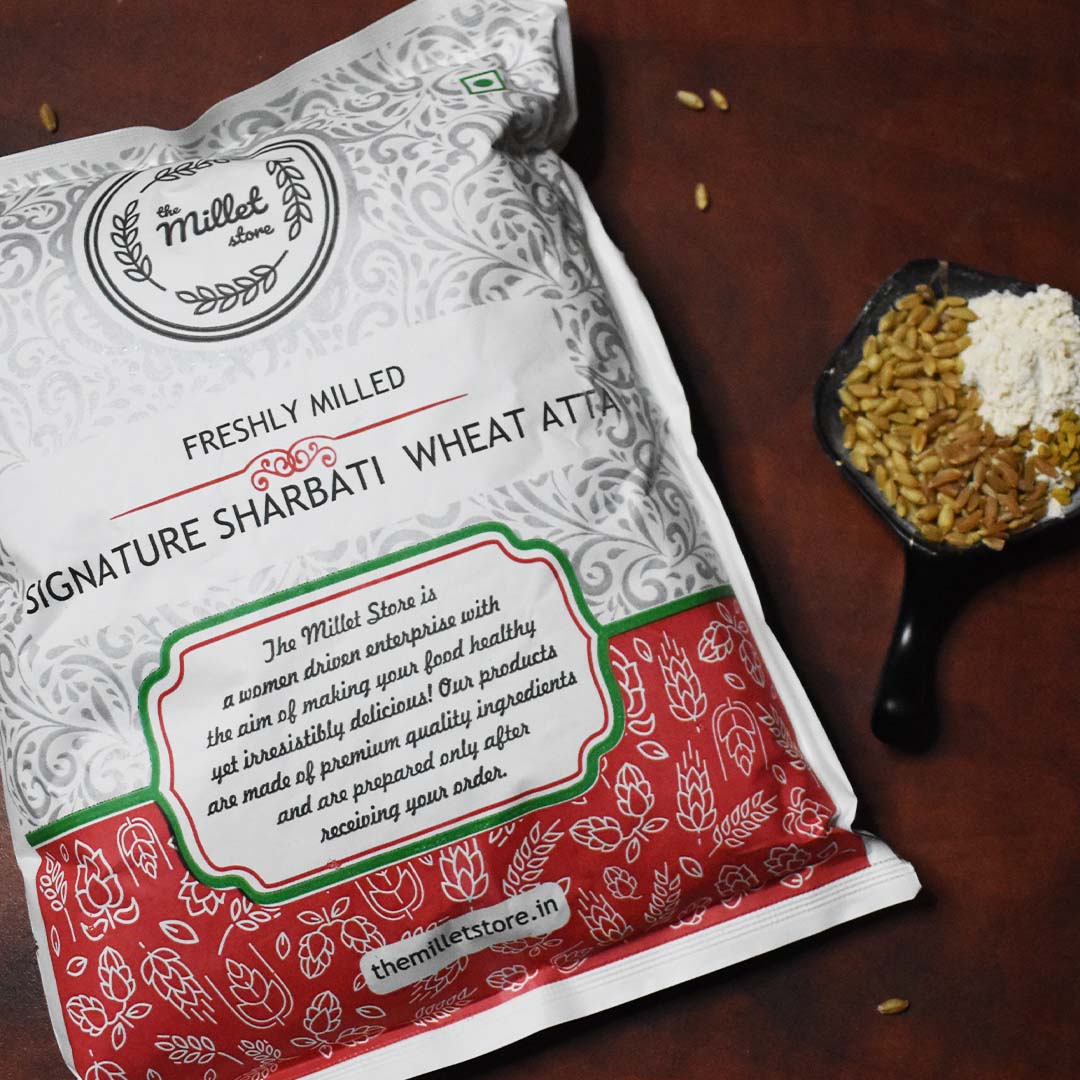 Signature Sharbati Atta - The Millet Store