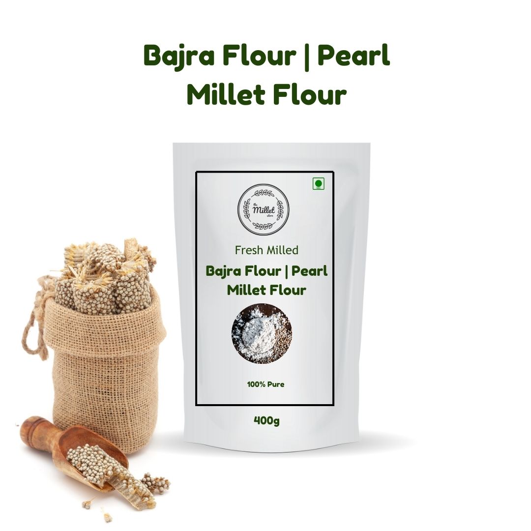 Bajra Flour | Pearl Millet Flour - The Millet Store