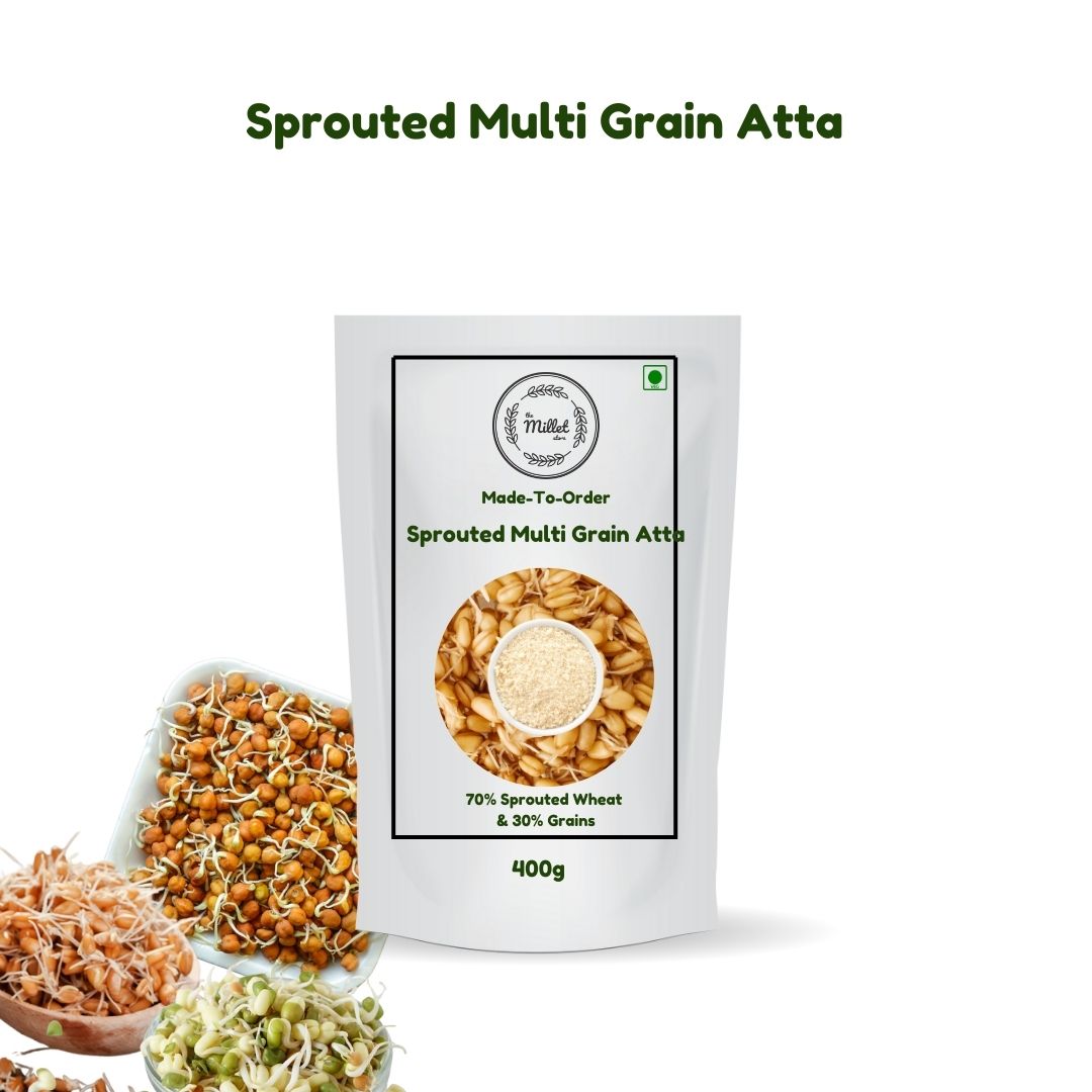 Sprouted Multi Grain Atta - The Millet Store