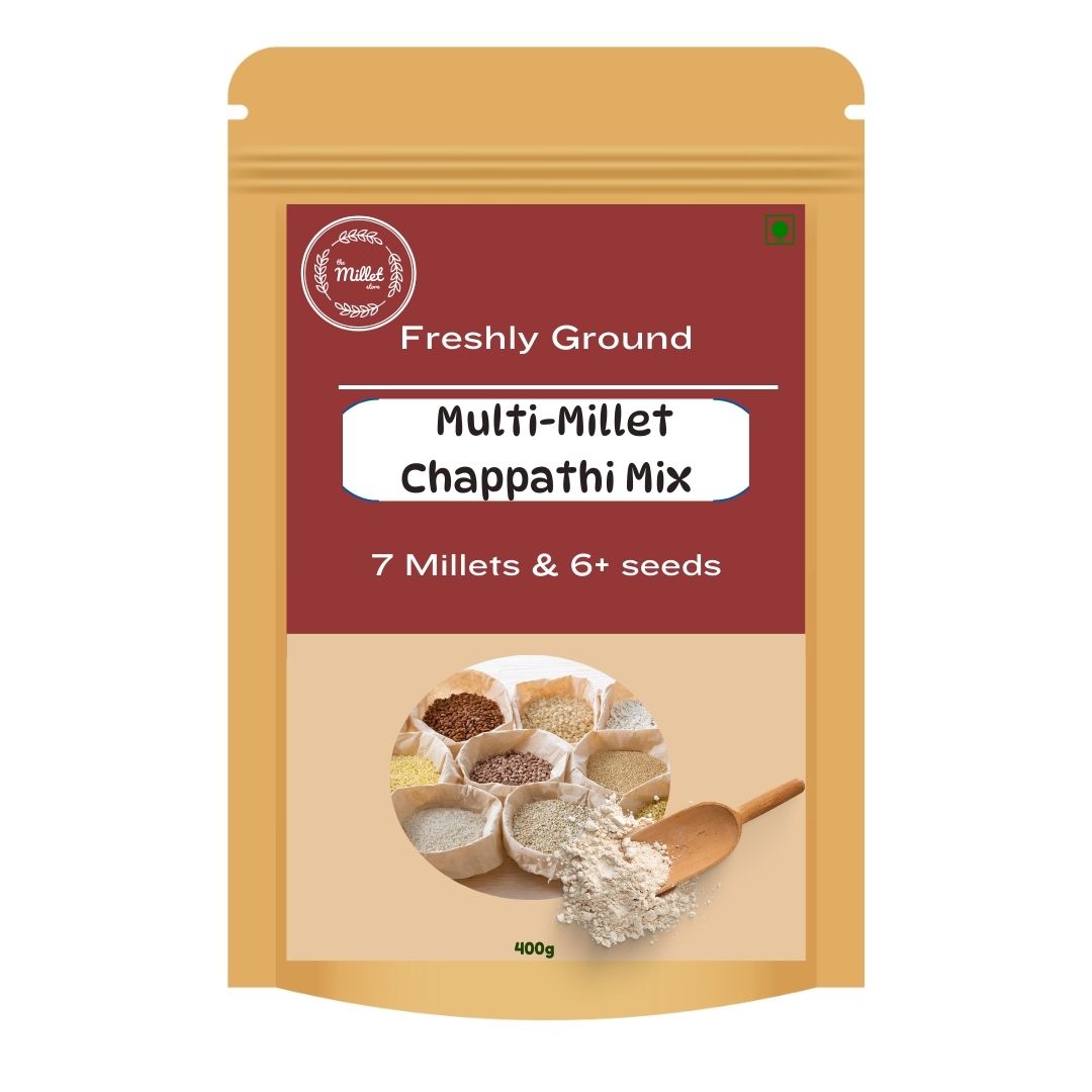 Millets & Seeds Chapati- Roti Mix - The Millet Store