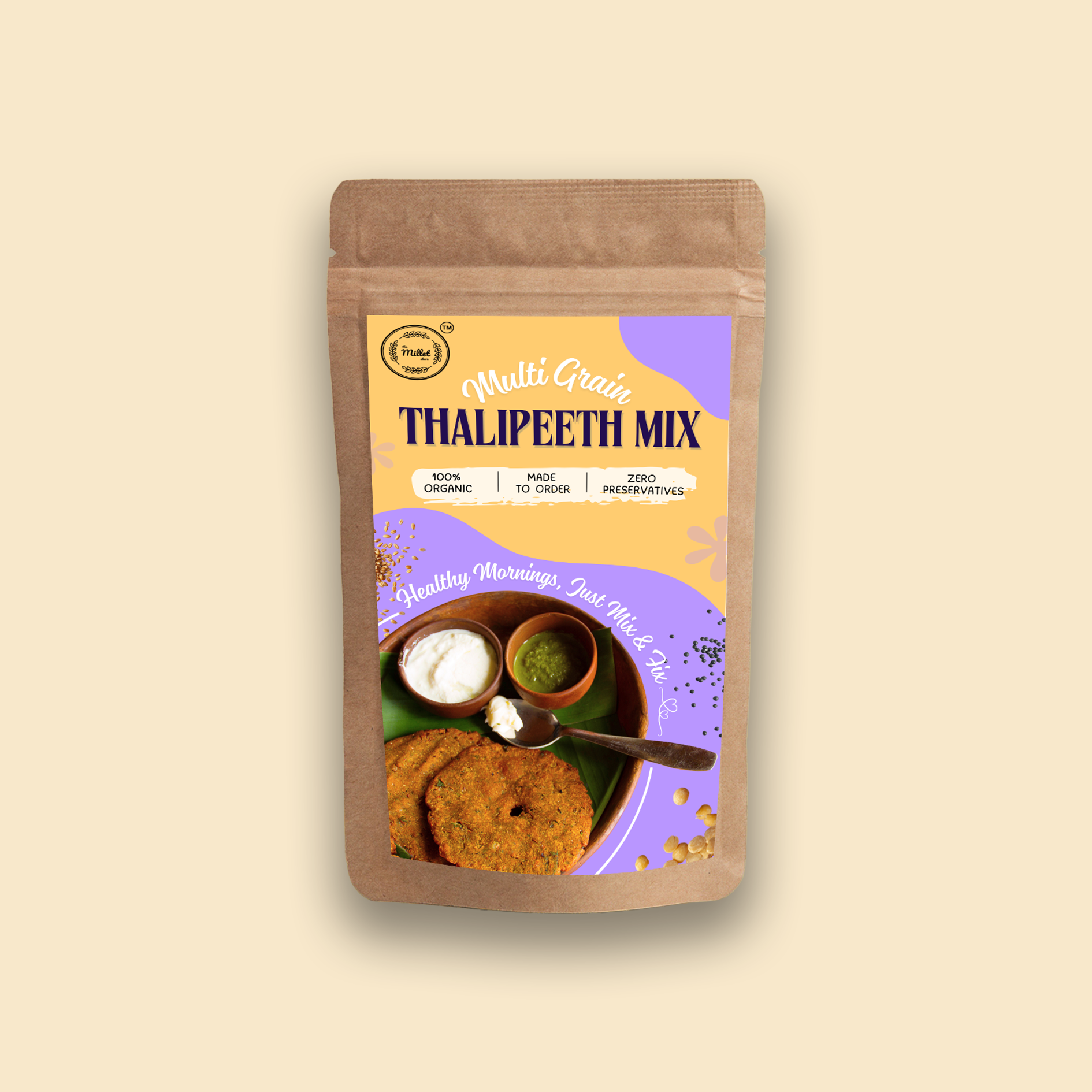 Multi Grain Thalipeeth Mix - The Millet Store