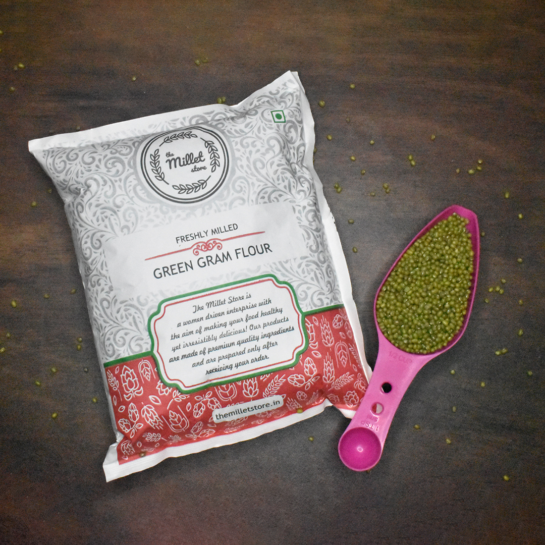 Green gram flour - The Millet Store - We Make Food Delicious