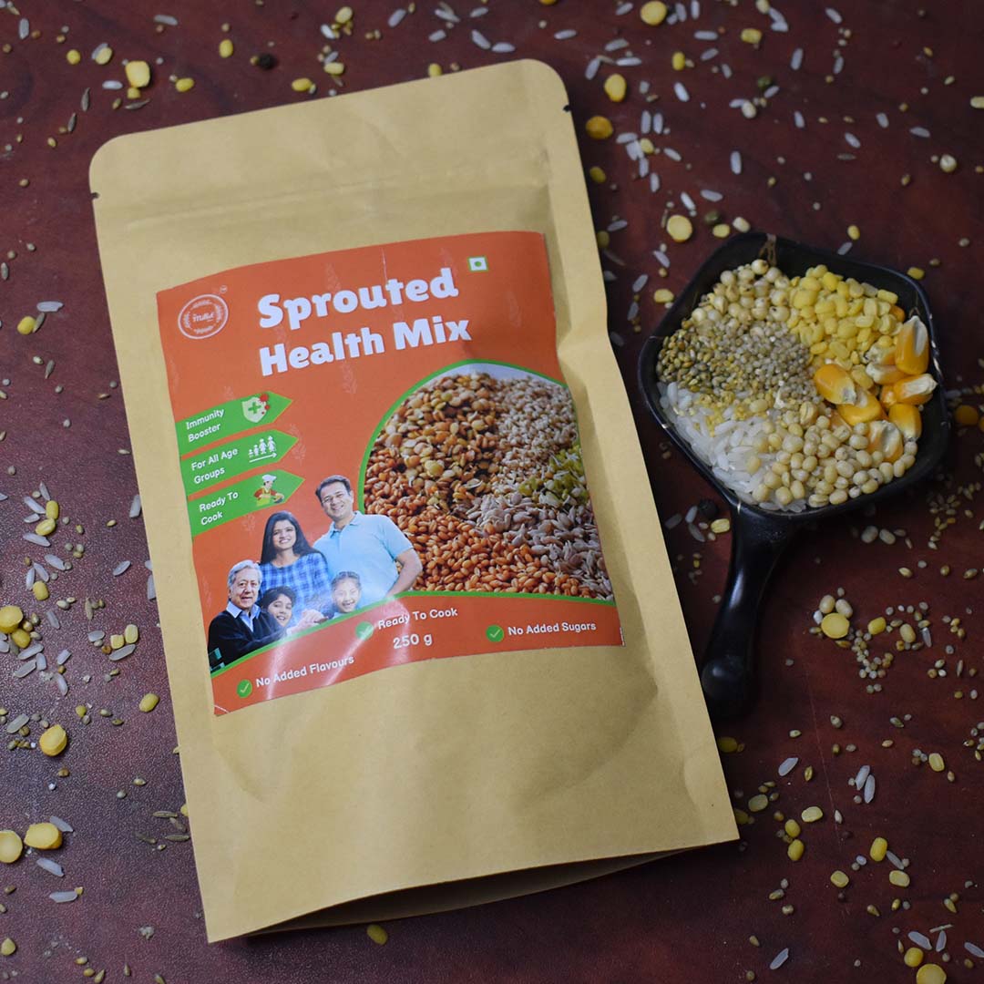 Sprouted Health Mix - SathuMaavu (19 Grains) - The Millet Store