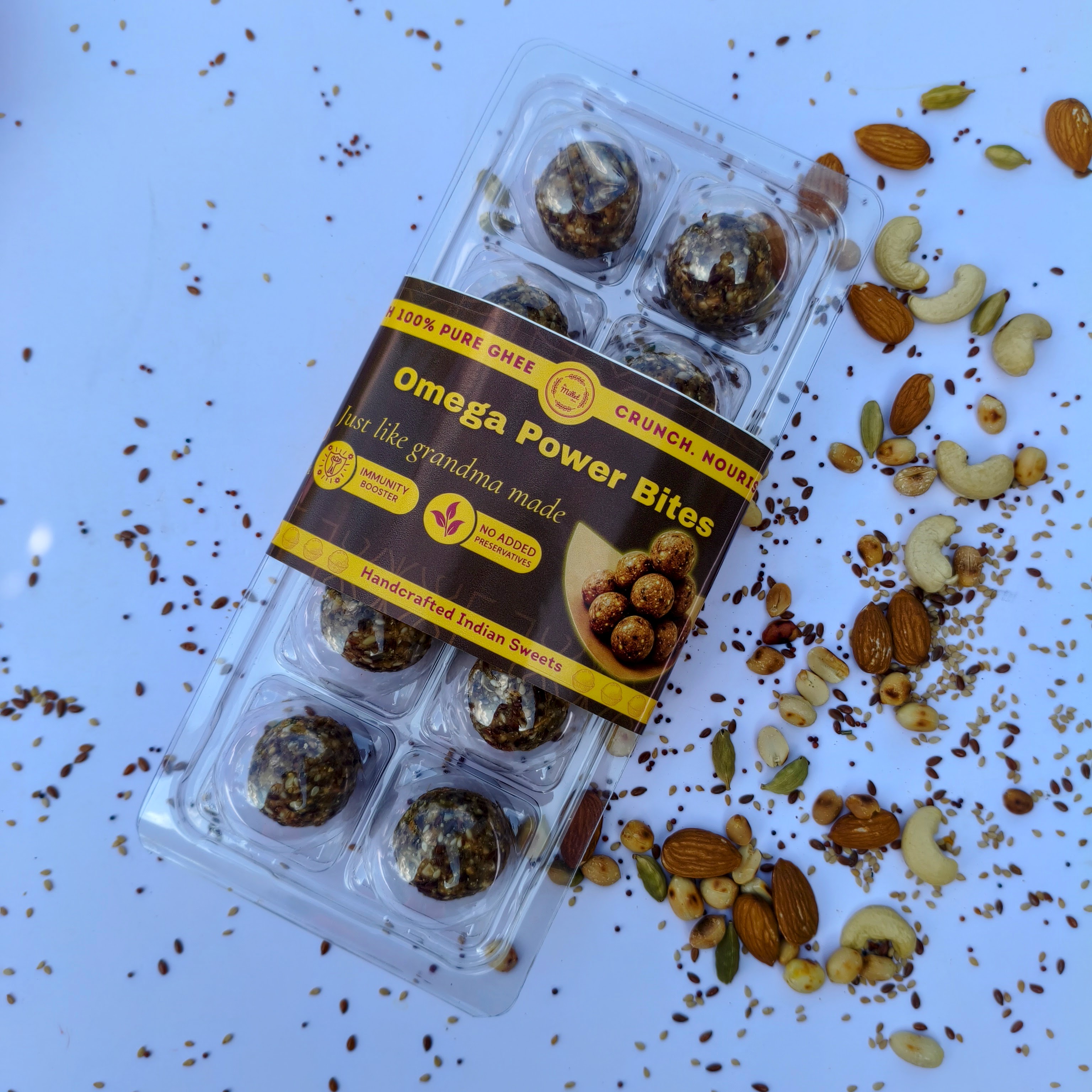 Omega Power Bites - The Millet Store