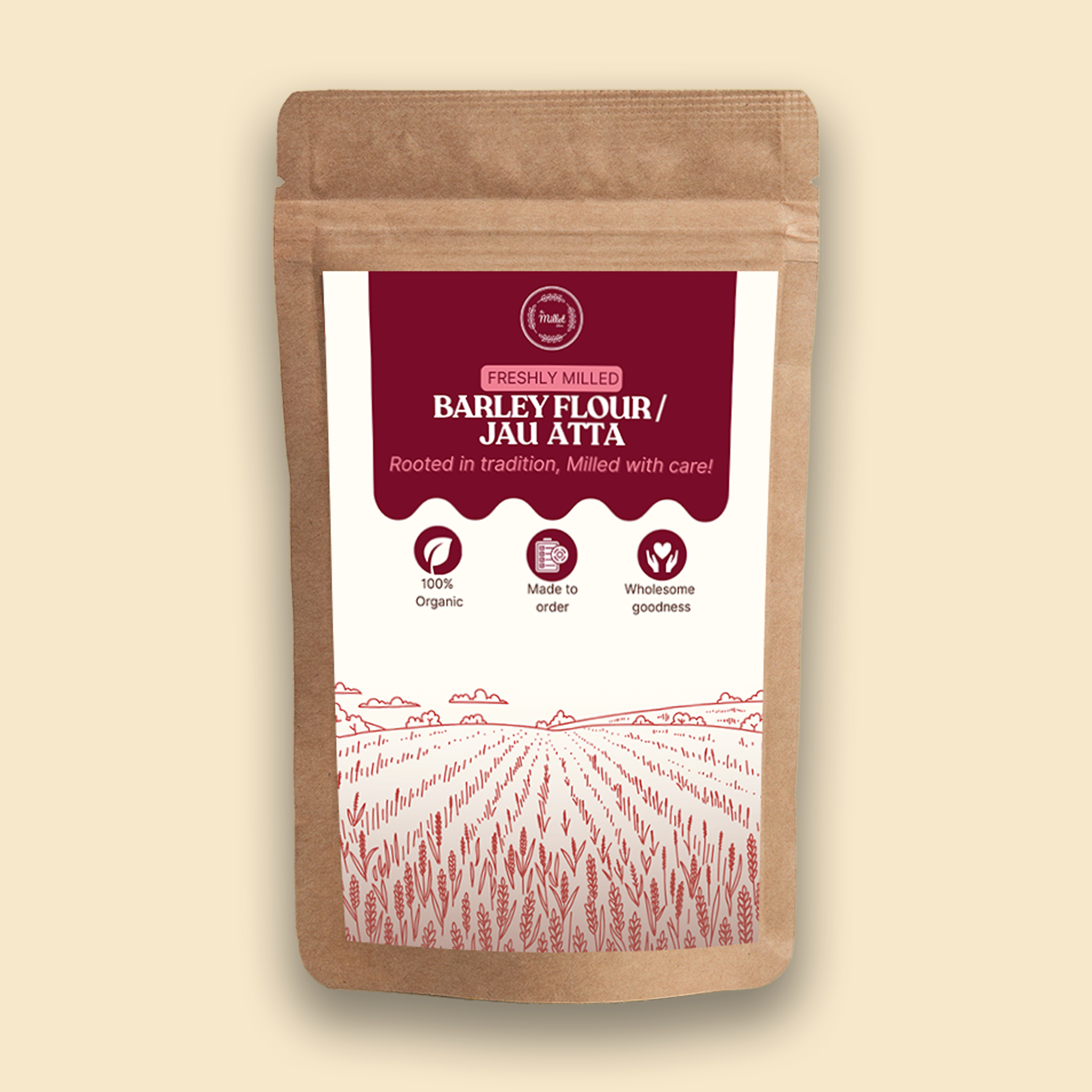Barley Flour | Jau Atta - The Millet Store